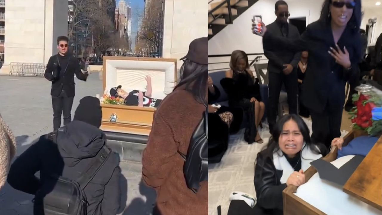开始抽象了！千万美国网友正在线给Tiktok办葬礼，TiktokFuneral流行起来_高清1080P在线观看平台_腾讯视频