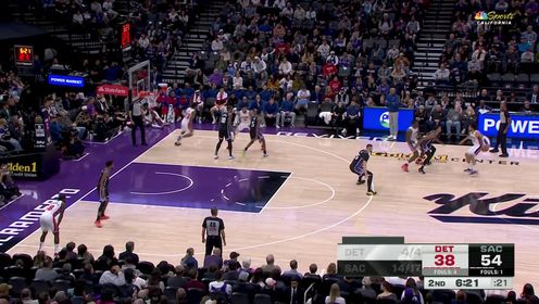 NBA全场集锦_NBA常规赛：活塞114-113国王_坎宁安化身指挥官杜伦篮下吃饼空接爆扣强度拉满_高清1080P在线观看平台_腾讯视频