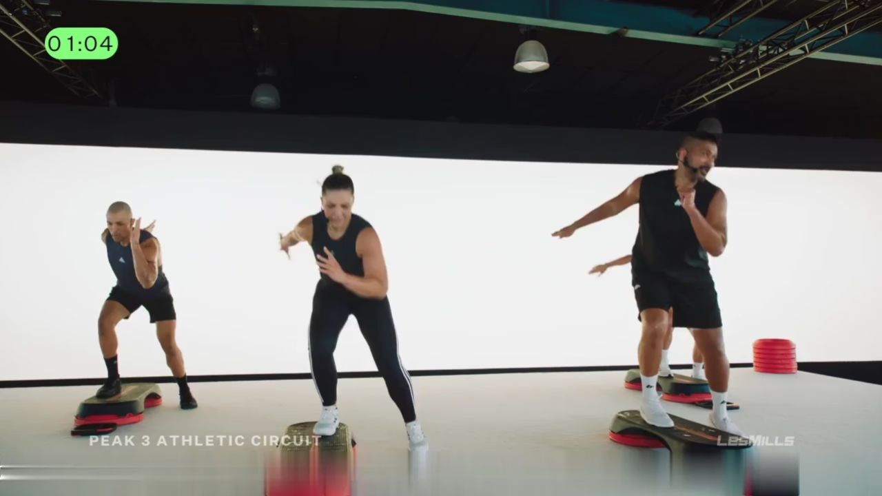 2024年lesmills莱美BODYSTEP135踏板操健身减肥燃脂瘦身课程教学功能性训练力量踏板操_腾讯视频