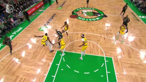 波士顿凯尔特人_NBA季后赛：步行者110-126凯尔特人_配合天衣无缝！怀特人缝击地妙传助攻布朗双臂暴扣虐筐_高清1080P在线观看平台_腾讯视频