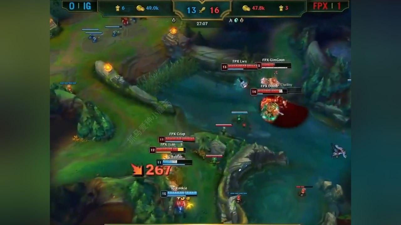 这可能是唯一一场半决赛，却打成了大乱斗的对局，全程毫无尿点，ig和fpx将打架展现到了极致！#theshy#ig_高清1080P在线观看平台_腾讯视频