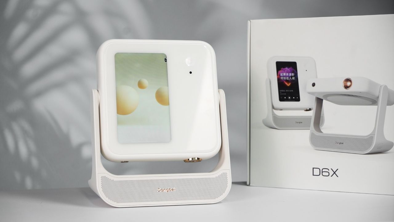 你见过这么好看的投影仪吗！当贝D6X体验：AI灵动屏解锁更多玩法_腾讯视频