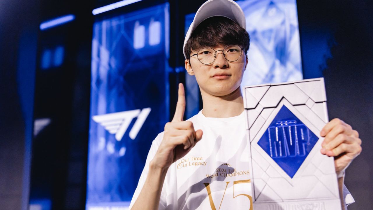 T13:2BLG夺冠，Faker获FMVP成就五冠王！_高清1080P在线观看平台_腾讯视频