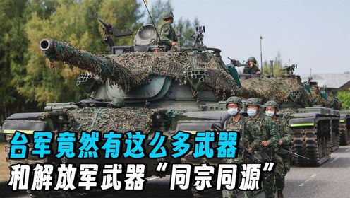 不看不知道！台军竟然有这么多武器，和解放军武器“同宗同源”！#全能创作人招募计划_高清1080P在线观看平台_腾讯视频