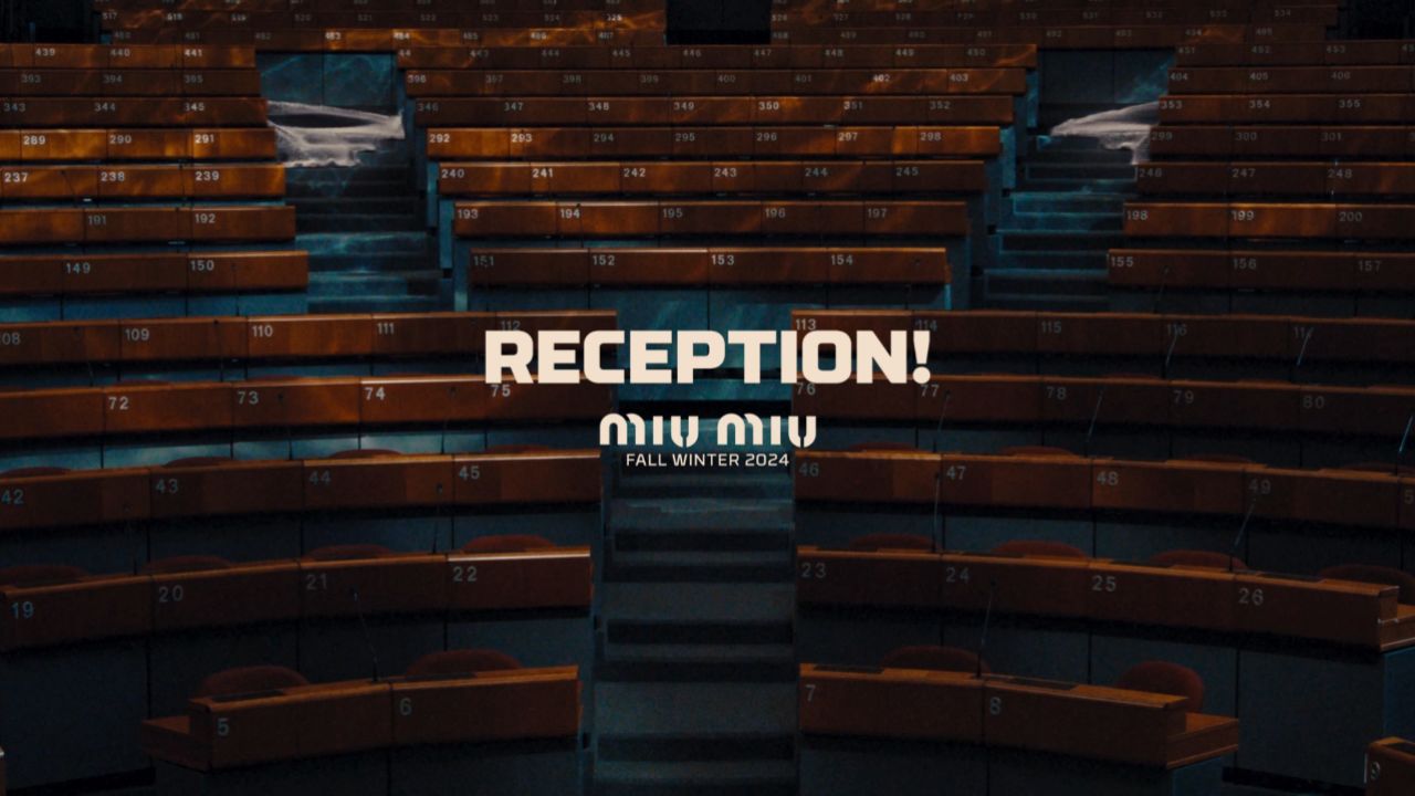 MiuMiu2024秋冬系列时装秀，Reception!_腾讯视频