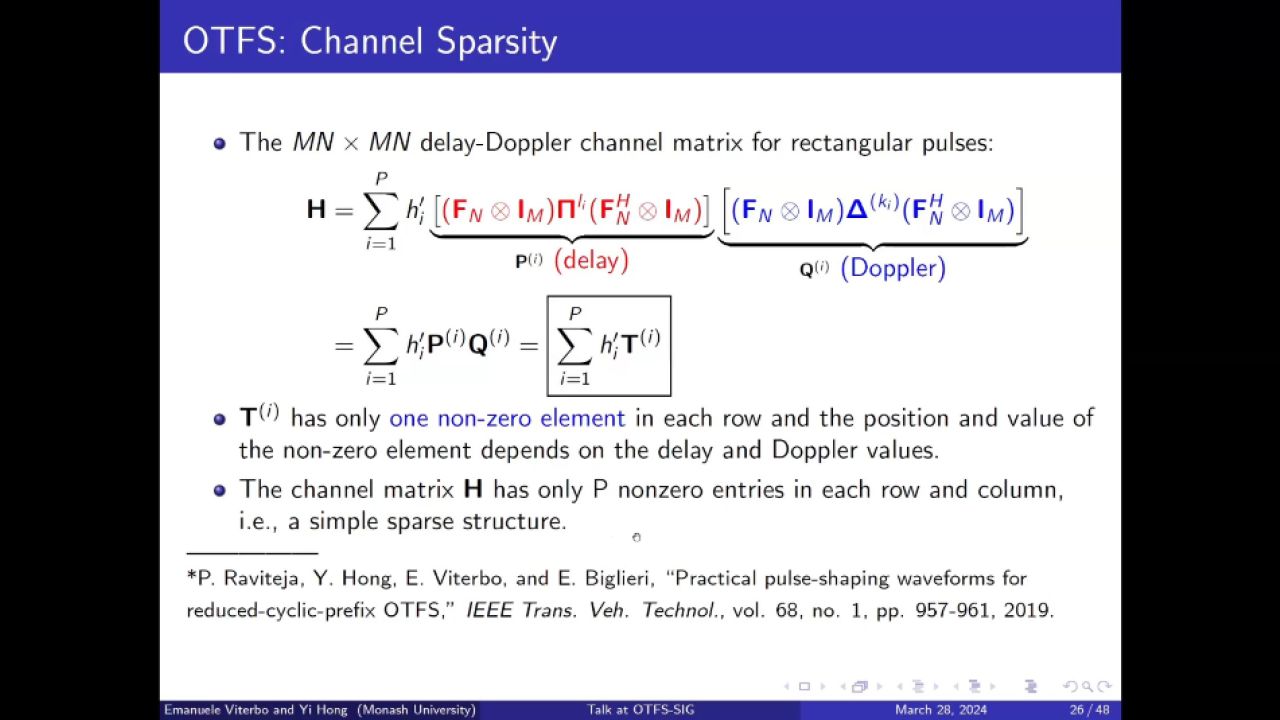 网络研讨会：关于OTFS和时延-多普勒通信的思考（下）_高清1080P在线观看平台_腾讯视频