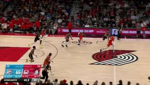 波特兰开拓者_NBA常规赛：雷霆137-114开拓者_玩的就是节奏变化！阿弗迪亚无惧防守顶着霍姆格伦打成2+1_高清1080P在线观看平台_腾讯视频