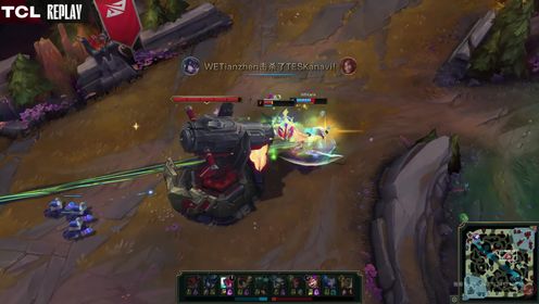 2025英雄联盟职业联赛第一赛段_LPL第一赛段TESvsWE_KARIS永恩细节操作极致越塔CREME小火龙自闭塔下再阵亡_高清1080P ...
