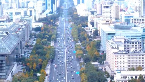 航拍看中国第4季_“神州第一街”长安街见证了北京的发展和变迁_腾讯视频