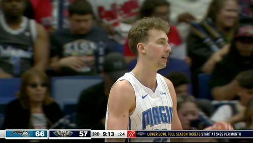 NBA全场集锦_NBA常规赛：魔术117-108鹈鹕_给你一点小小的对抗小瓦格纳在身体失去平衡前完成2+1_高清1080P在线观看平台_腾讯视频