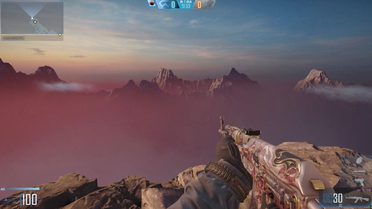 CFHD全新皮肤——AK-47吕布_腾讯视频