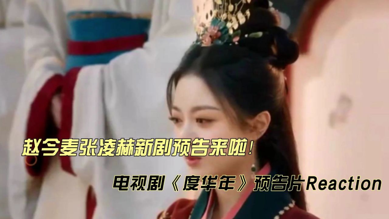 赵今麦张凌赫电视剧《度华年》预告片reaction_高清1080P在线观看平台_腾讯视频