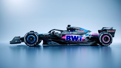 F1热点_2024赛季F1_生日发布新车！Alpine车队在加斯利生日当天发布2024赛季赛车A524_高清1080P在线观看平台_腾讯视频