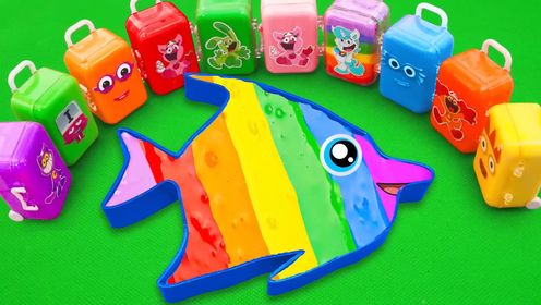 玩具动画：彩虹粘土制作可爱热带鱼，快来体验这超级解压的手感吧_高清1080P在线观看平台_腾讯视频