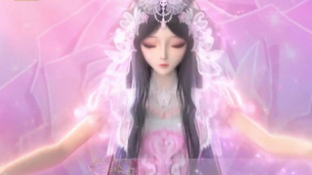 叶罗丽：冷漠仙子很冷漠，罗丽的白纱造型登场，这一幕灵公主很熟_高清1080P在线观看平台_腾讯视频