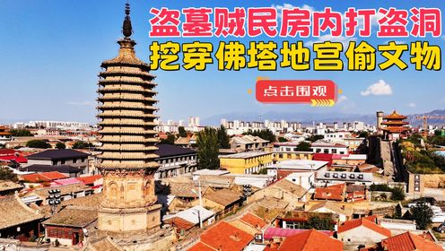 盗墓贼租民房挖盗洞，偷走佛塔地宫文物132件，卖了170万的高价_高清1080P在线观看平台_腾讯视频