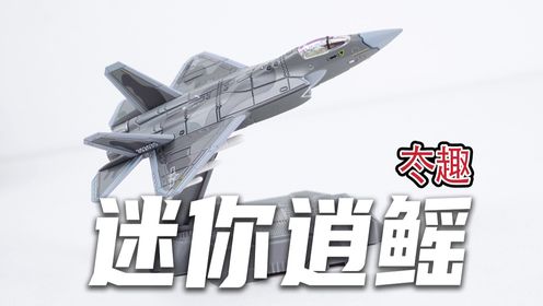 冭xiao逍鳐？冭趣缩小版不可变合金小飞机J35-C战斗机模型_高清1080P在线观看平台_腾讯视频