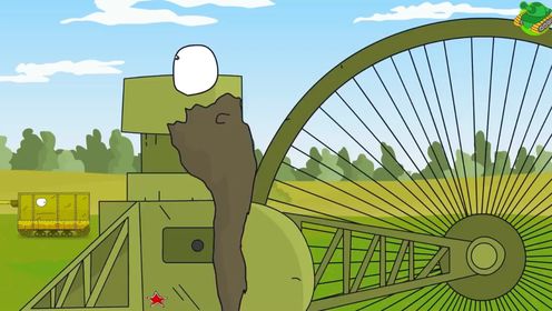 沙皇坦克消灭VK31坦克，遭遇强敌德军突击鼠，潜水艇下潜灭敌-苏德坦克大战动漫_高清1080P在线观看平台_腾讯视频