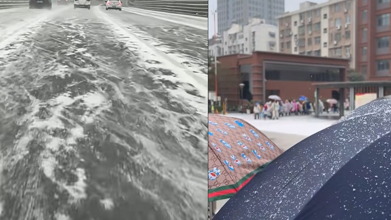 周五休息周天补上！江苏多地学校因恶劣天气调休1天_腾讯视频