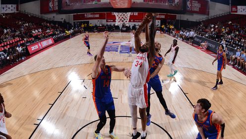 NBA全场集锦_NBA夏季联赛：尼克斯90-82老鹰_【原声】尼克斯90-82老鹰诺埃尔关键时刻两记三分射落老鹰_高清1080P在线观看平台_腾讯视频