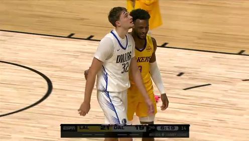 达拉斯独行侠_NBA夏季联赛：湖人85-87独行侠_【回放】NBA夏季联赛：湖人vs独行侠第2节中文解说回放_高清1080P在线观看平台_腾讯视频