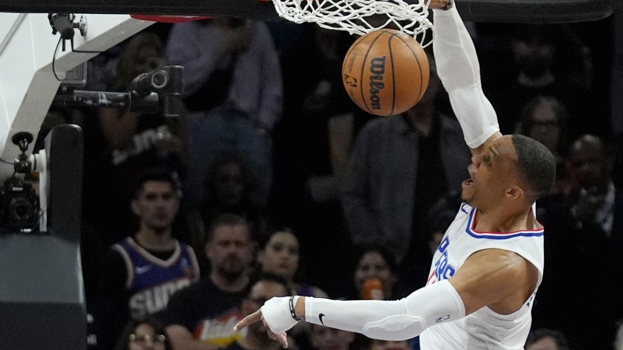 NBA4.10十佳球：威少抢断暴扣一条龙，塔图姆隔扣大洛_腾讯视频