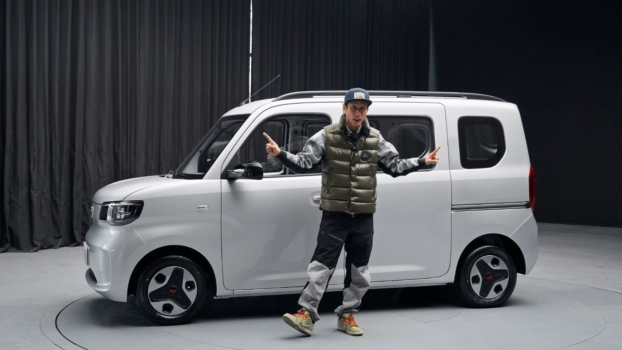 实拍五菱之光EV，新时代“全球最重要汽车”_高清1080P在线观看平台_腾讯视频