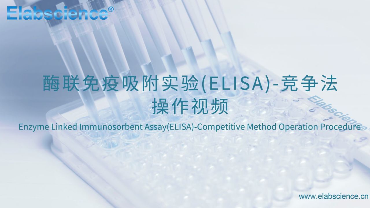 Elabscience_ELISA一步法竞争法实验操作视频_高清1080P在线观看平台_腾讯视频