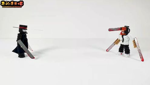 巴克球手工还原《电锯人》电锯恶魔vs刀之恶魔名场面_高清1080P在线观看平台_腾讯视频