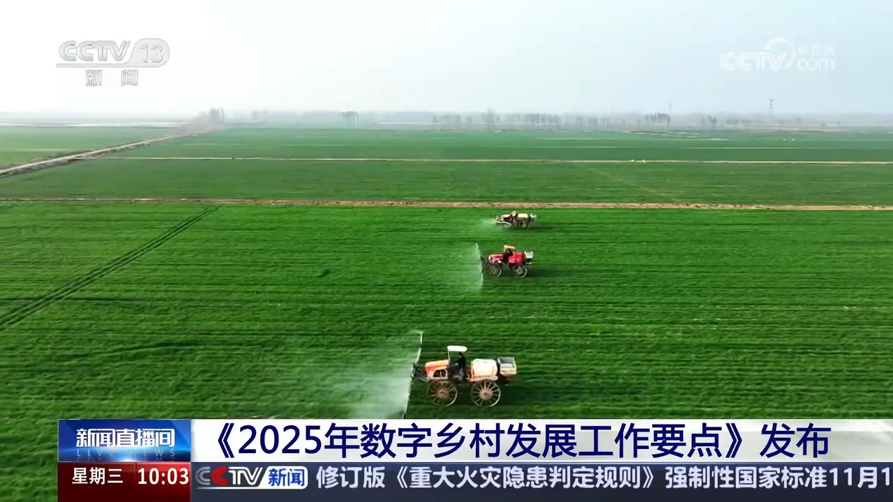 《2025年数字乡村发展工作要点》发布_高清1080P在线观看平台_腾讯视频