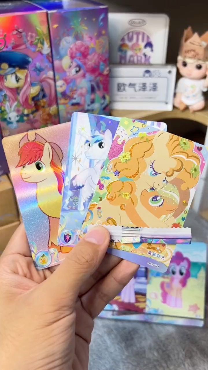 好绝！！小马宝莉辉月5玄学抽卡爆出SC卡 #小马宝莉卡片＃拆卡#拆卡日常＃大人也 要玩玩具_高清1080P在线观看平台_腾讯视频