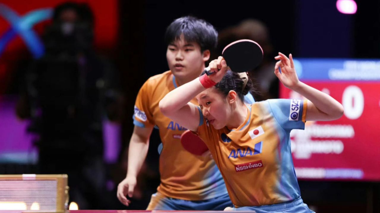 张本美和垂头丧气！背对着松岛辉空没有互动，真的打不过莎头组合_高清1080P在线观看平台_腾讯视频