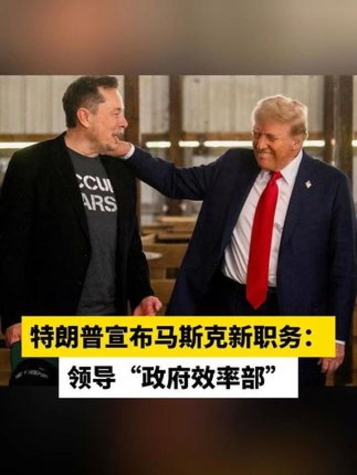 特朗普宣布马斯克新职务：领导“政府效率部”_高清1080P在线观看平台_腾讯视频