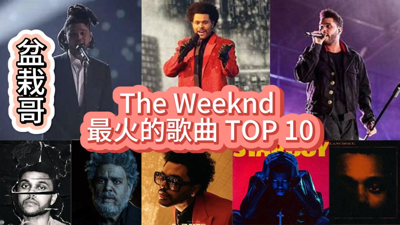 盆栽哥TheWeeknd最受欢迎的歌曲Top10_高清1080P在线观看平台_腾讯视频