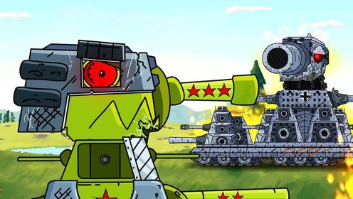 坦克动画，KV44大战卡尔44，原来是个梦_高清1080P在线观看平台_腾讯视频