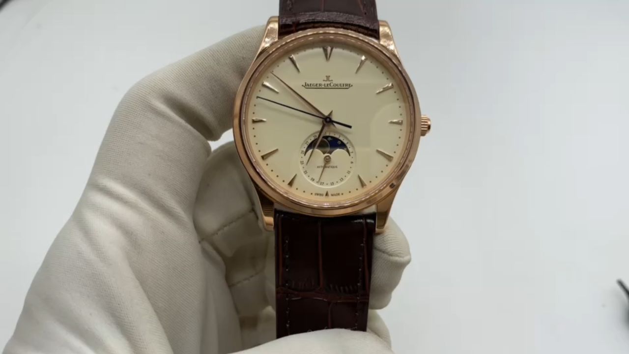 ZF积家大师超薄月相系列1362511玫瑰金一体机腕表评测_高清1080P在线观看平台_腾讯视频