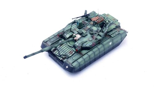 88model1/72乌克兰T-84M主战坦克树脂成品模型开箱测评_高清1080P在线观看平台_腾讯视频