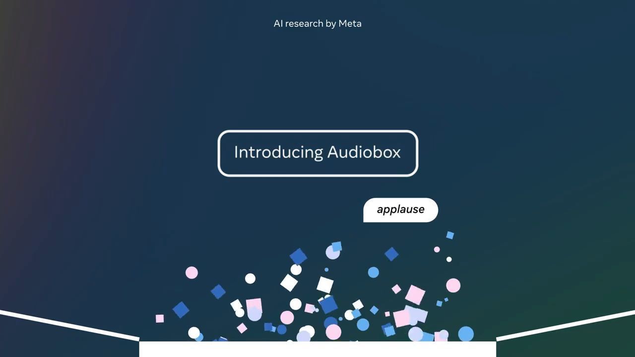 Audiobox演示Meta生成式声音AI模型_高清1080P在线观看平台_腾讯视频