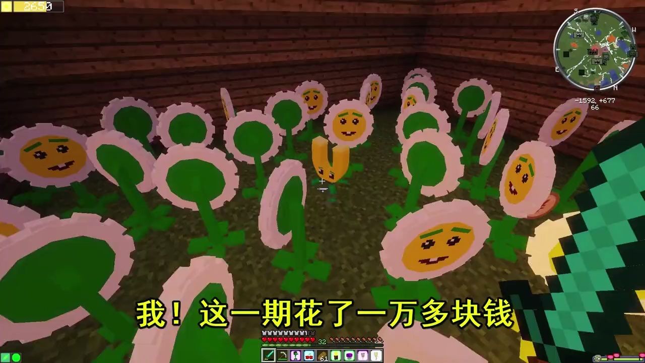 【植物大战MC？小熊急需帮助！用10个毁灭菇炸戴夫_高清1080P在线观看平台_腾讯视频