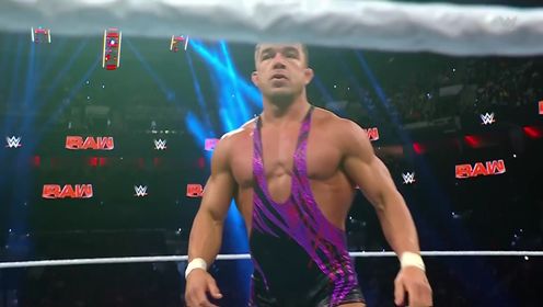 《WWERAW》从天而降！二连飞扑！查德痛击对手！_高清1080P在线观看平台_腾讯视频