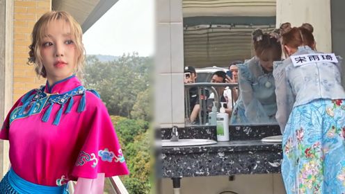 宋雨琦奔跑吧上厕所洗手被拍，一大堆男粉丝围观，网友直呼好窒息_高清1080P在线观看平台_腾讯视频