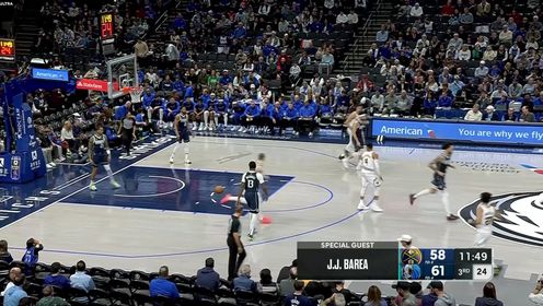 达拉斯独行侠_NBA常规赛：掘金112-101独行侠_白人也能飞！布劳恩溜底线得球双手飞扣遨游天际_高清1080P在线观看平台_腾讯视频