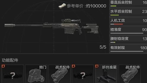 暗区突围：热成像+AX50狙击枪,带上游戏中最贵枪械组合是什么体验_高清1080P在线观看平台_腾讯视频