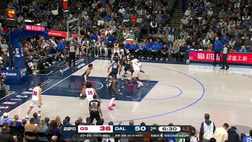 达拉斯独行侠_NBA常规赛：勇士107-111独行侠_勉强先解下渴穆迪三分穿云箭一箭穿心_高清1080P在线观看平台_腾讯视频